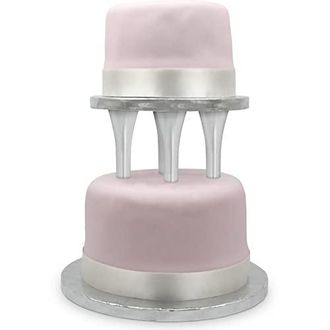 PME SKP09 Spikes Säulen, transparent, 9 Zoll, 4 Stück