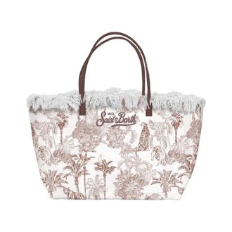 MC2 Saint Barth Femme, Sacs, Brun, Taille: ONE Size City Bag Mid Fringe