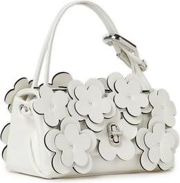 Marc Jacobs Sac &eacute;paule &agrave; fleurs en cuir