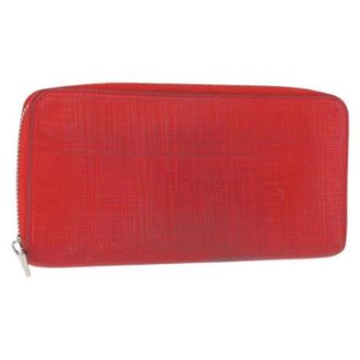 Loewe Portefeuille en cuir Pre-owned - Femme - Pre-owned - Rouge - Taille: ONE Size