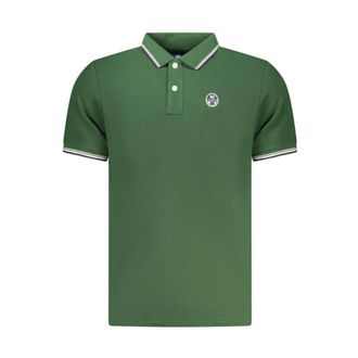 North Sails Verde Baumwoll-Polo - - Tops - Herren - Gr&uuml;n - S