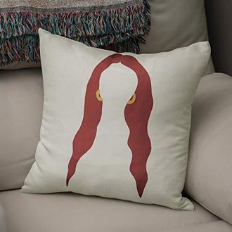 Bonamaison Le Jardin du Lin Kissen Zierkissenbezug Kissenbezug, Weich Bequem, Für Zuhause Autos Büro Sofa Wohnzimmer Couch Schlafzimmer Dekor, 43x43 Cm - Entworf