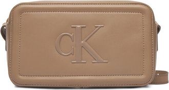 Calvin Klein Handtasche Bold Ck Camera Bag LV04F3220G Beige