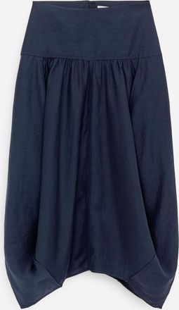 Arket Midirock Mit Ballonschnitt -Blau
