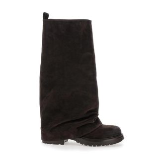 Strategia Gefaltete Braune Stiefel - - Shoes - Damen - Braun - 37 1/2 EU