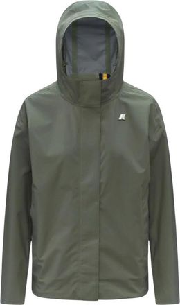 K-Way Femme, Vestes, Vert, Taille: 42 FR Rose Stretch 2L