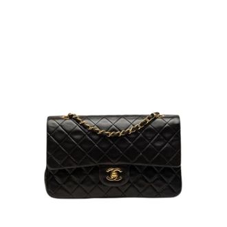 Chanel Pre-owned Vintage Double Flap Schultertasche - - Pre-owned - Damen - Schwarzk - ONE SIZE