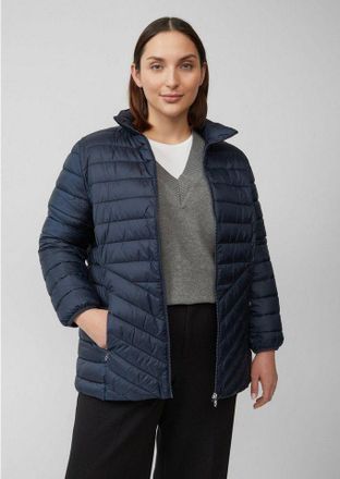 s.Oliver Steppjacke CURVE (1, 1-St) leichte Jacke mit Steppung und Stehkragen
