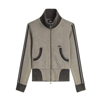 Avavav Avavav, Femme, Sweatshirts et sweats &agrave; capuche, Gris, Taille: 36 FR Track Top