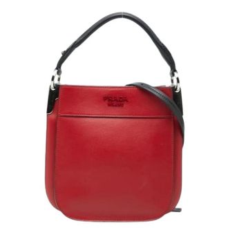Prada Sac bandouli&egrave;re vintage Pre-owned - Femme - Pre-owned - Rouge - Taille: ONE Size