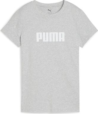 Puma Essentials Logo T-Shirt Damen, Kleidung, Grau, M