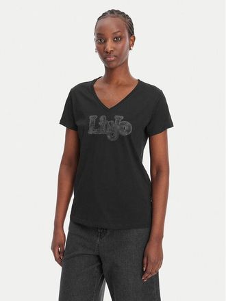 Liu Jo T-Shirt TA6057 JS923 Schwarz Regular Fit