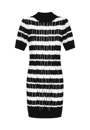 Izia Kleid Frauen schwarz mehrfarbig