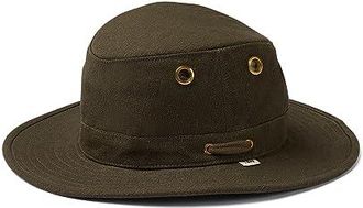 Tilley Hemp Hat Chapeau de Soleil, Green Olive, 7.5 Mixte