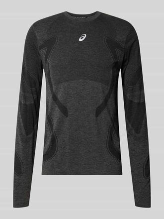 Asics Longsleeve mit Logo-Print und Rundhalsausschnitt