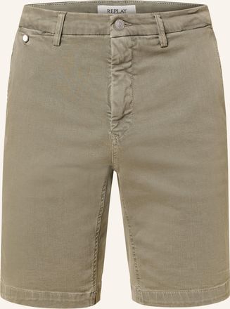 Replay Jeansshorts Benni Regular Fit gruen