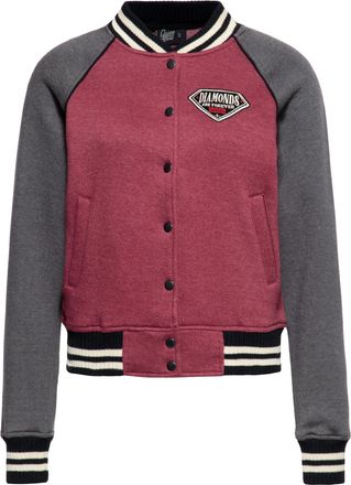 Queen Kerosin Damen College Jacke Diamonds