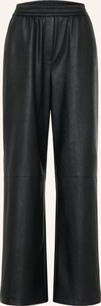 s.Oliver Black Label S.Oliver Black Label Hose In Lederoptik schwarz