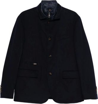 Kired Kired, Homme, Vestes, Bleu, Taille: 2XL Veste &agrave; Col Amovible