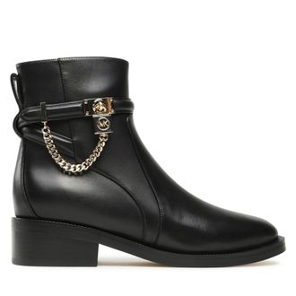 Michael Kors Stiefeletten MICHAEL Michael Kors Hamilton Flat Bootie 40F3HAME5L Schwarz
