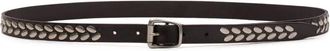 Christophe Lemaire ceinture Almond Stud - Tons neutres
