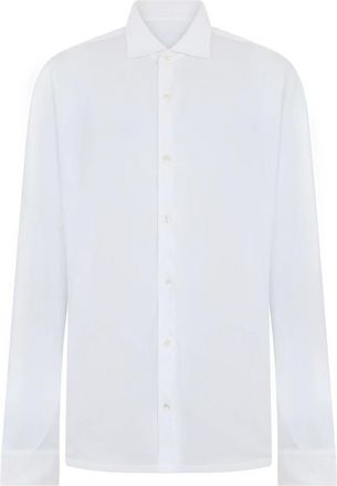 Fedeli Homme, Chemises, Blanc, Taille: 5XL Chemise blanche l&eacute;g&egrave;re, &eacute;l&eacute;gante et polyvalente
