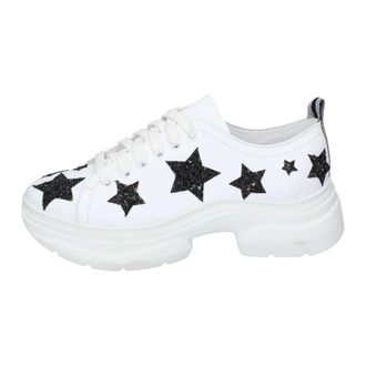 Stokton Femme, Chaussures, Blanc, Taille: 37 EU sneaker Pelle