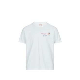 MC2 Saint Barth T-shirt brod&eacute; &agrave; col rond en coton