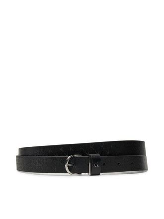 Calvin Klein Dameng&uuml;rtel Ck Metal Round Buckle 2.5_Mono K60K613150 Schwarz