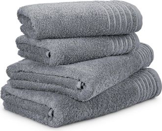 M&ouml;ve Handtuchset New Classic 4-TLG Handt&uuml;cher - 2X 50x100cm + 2X 67x140cm, 100% Baumwolle