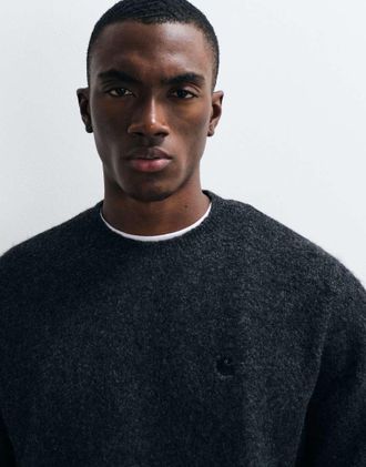 Carhartt Work in Progress Curtis - Pull en maille - Noir