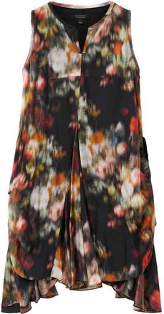 AllSaints Sybil Minikleid in verwaschenem Schwarz