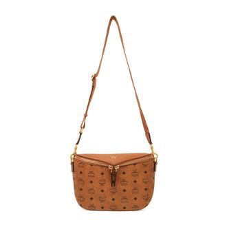 MCM Mcm, Femme, Sacs, Brun, Taille: ONE Size Diamond Bum Bag