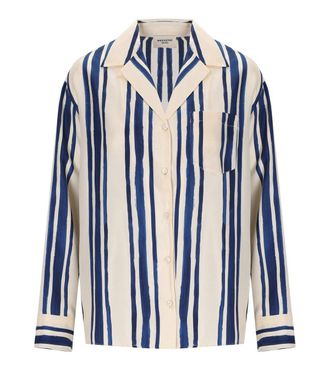 Weekend by Max Mara CHEMISE CORONA &Agrave; RAYAS BLEU ET BLANC MAX MARA WEEKEND