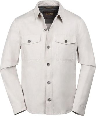 Moorer Homme, Vestes, Beige, Taille: L Niagol-S1 Veste Chemise