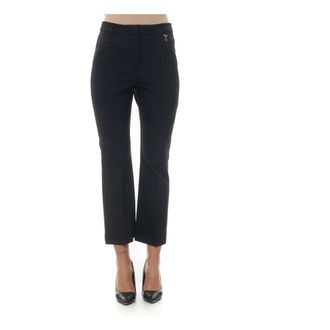 Pennyblack Klassische Stretchhose mit Taschen - - Trousers - Damen - Schwarzk - 2XL