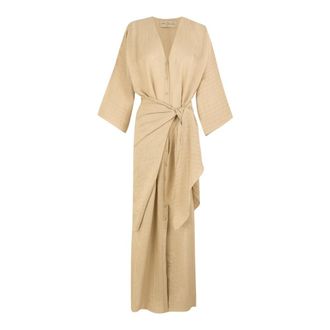 Cortana Eloise Shirt Dress - - Dresses - Damen - Beige - 2XS