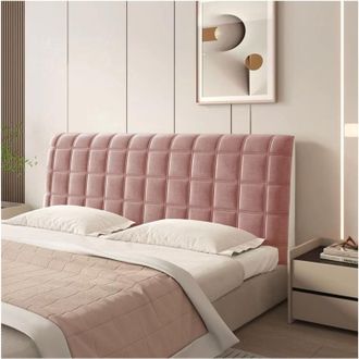 Generic Kopfteilbezug Bettkopfbezug Doppelbett King-Size-Bett Samt Bett-Kopfteil-Schonbezug Stretch Einzel-/Doppelbett-Kopfteil-Bezüge Gepolsterter Schlafzimm