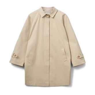 Sofie Schnoor Klassischer Trenchcoat Off White - - Jackets - Damen - Wei&szlig; - M