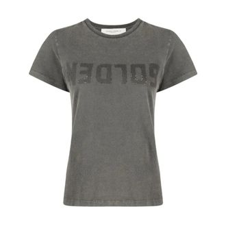 Golden Goose Femme, Tops, Gris, Taille: 36 FR Doris Cotton T-Shirt