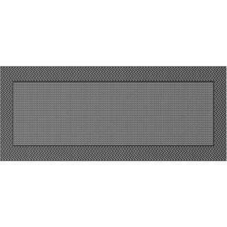 vidaXL Outdoor Teppich Schwarz und Grau 250 x 600 cm pp Vidaxl