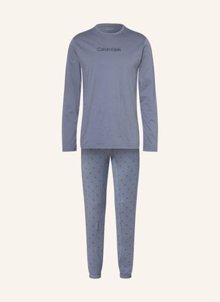 Calvin Klein Schlafanzug Holiday Mit Geschenkbox blau