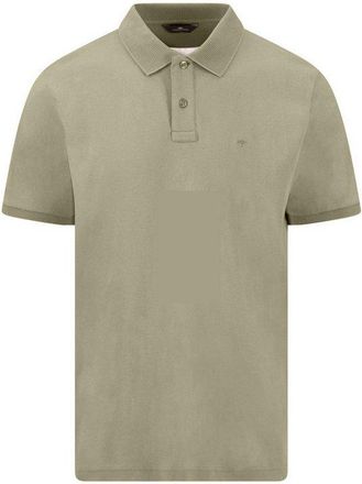Fynch-Hatton Poloshirt regular fit Passform, 2-Knopf-Kragen, aus reiner Baumwolle