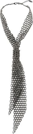 Brunello Cucinelli Sterling Silber Krawatte - - Accessories - Damen - Schwarzk - ONE SIZE