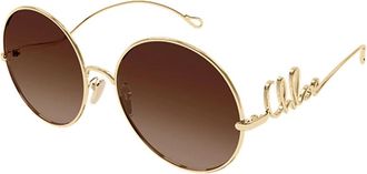 Chlo&eacute; Ch0329S Sonnenbrille - - Accessories - unisex - Gelb - 60 MM