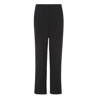 Giorgio Armani Technische Cady Straight Hose - - Trousers - Damen - Schwarzk - S