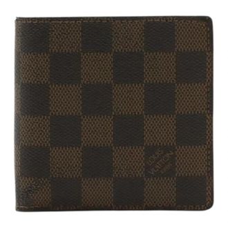 Louis Vuitton Pre-owned Damier Canvas Marco Wallet - - Pre-owned - Damen - Braun - ONE SIZE