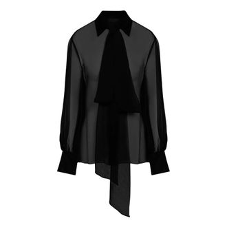 Valentino Garavani Damen, Blusen & Hemden, Schwarzk, SGr&ouml;&szlig;e