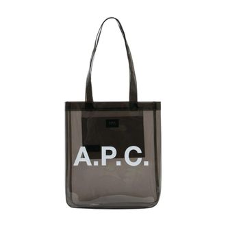 A.P.C. Lou Tote Bag - - Bags - Damen - Schwarzk - ONE SIZE