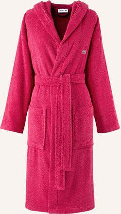 Lacoste Bademantel Lopen pink